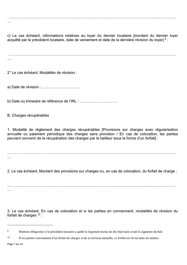 Modelé de contrat de location - DOC, PDF - page 7 sur 14