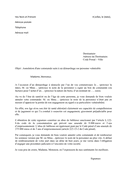 Modelé d'annulation de commande - téléchargement gratuit documents PDF ...