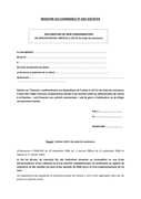 Modèle de déclaration - téléchargement gratuit documents PDF, Word et Excel
