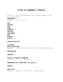 Modelé de fiche - téléchargement gratuit documents PDF, Word et Excel