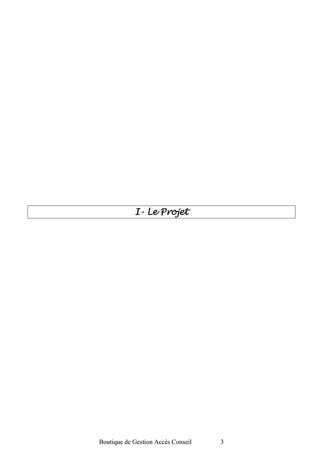 Dossier de presentation du projet - DOC, PDF - page 3 sur 10