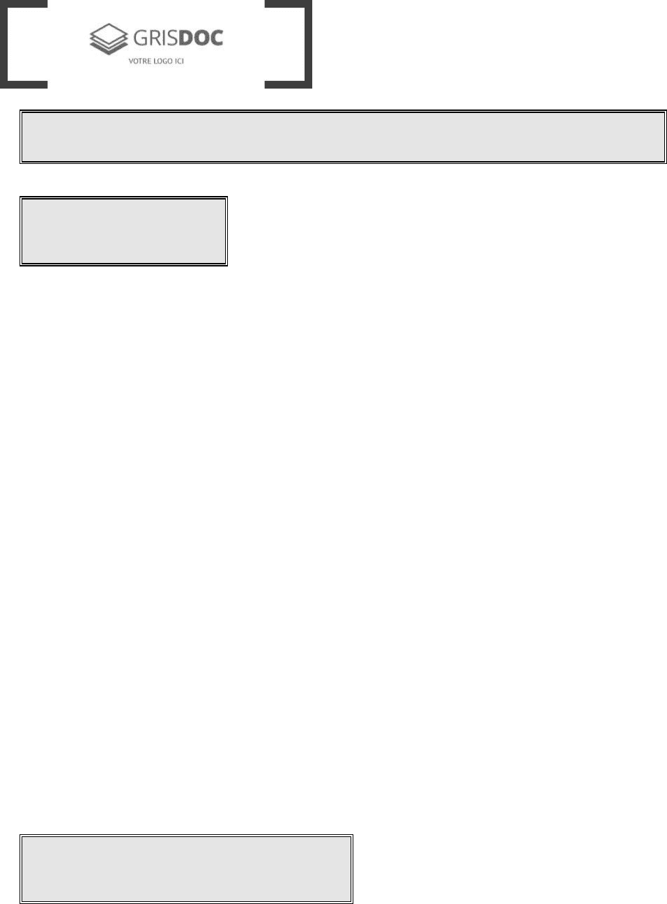 Lettre de demande de commandite ou de don - DOC, PDF - page 1 sur 2