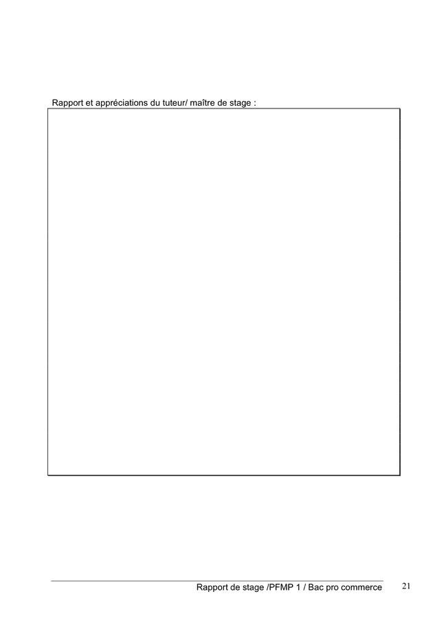 Modele d’un rapport de stage - DOC, PDF - page 21 sur 24 Modele d’un rapport de stage - DOC, PDF - page 21 sur 24