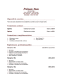 Exemple de CV - DOC, PDF - page 1 sur 2