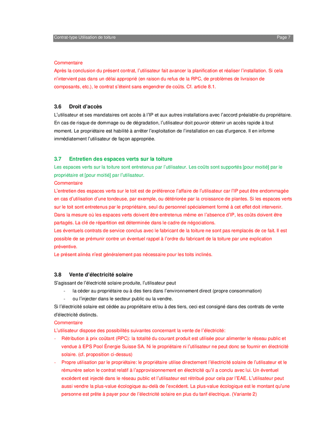 Modele contrat - une toiture pour l'exploitation d'une installation ... Modele contrat - une toiture pour l'exploitation d'une installation ...