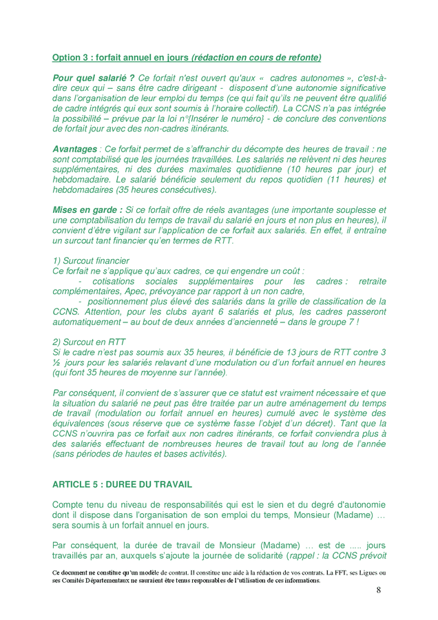 Modele de CDD pour remplacement d'un salarie absent - DOC, PDF - page 8 sur 18