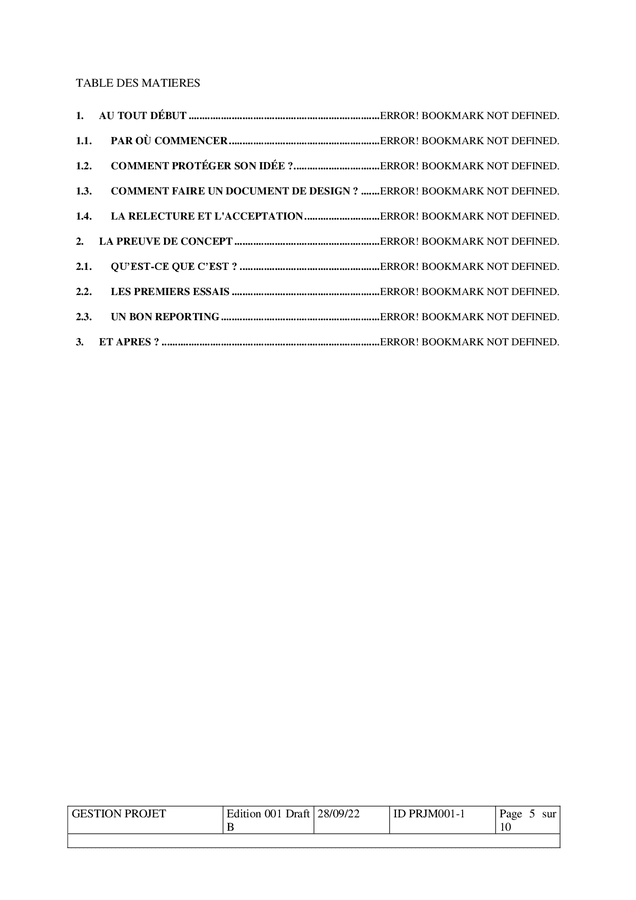 Exemple de document de design et preuve de concept - DOC, PDF - page 5 ...