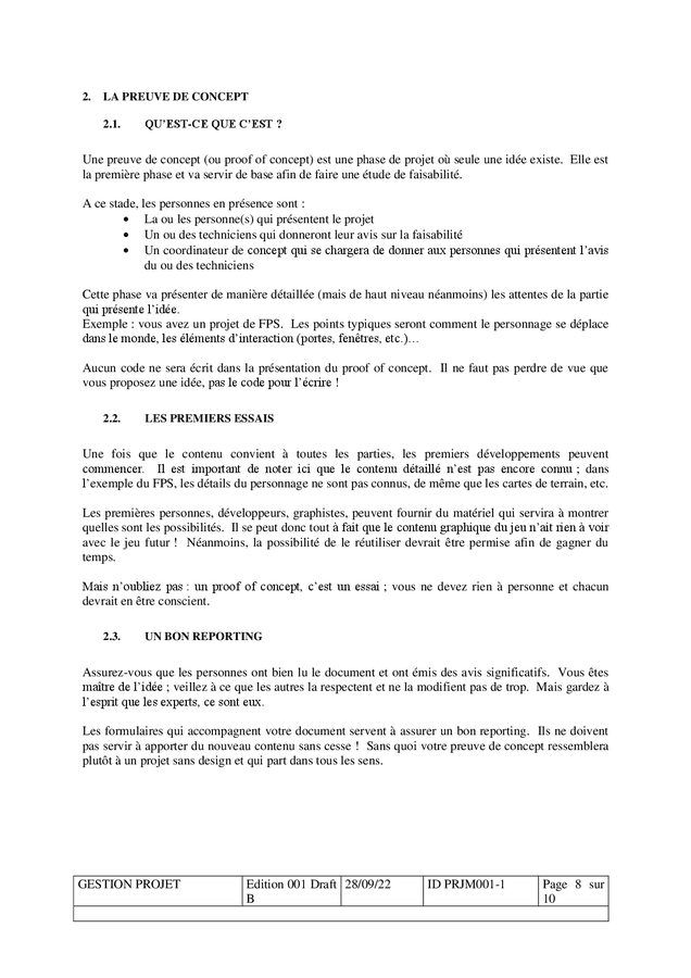 Exemple de document de design et preuve de concept - DOC, PDF - page 8 ...