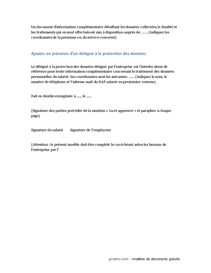 CDD pour remplacement d’un salarié absent sans terme précis - DOC, PDF - page 5 sur 5