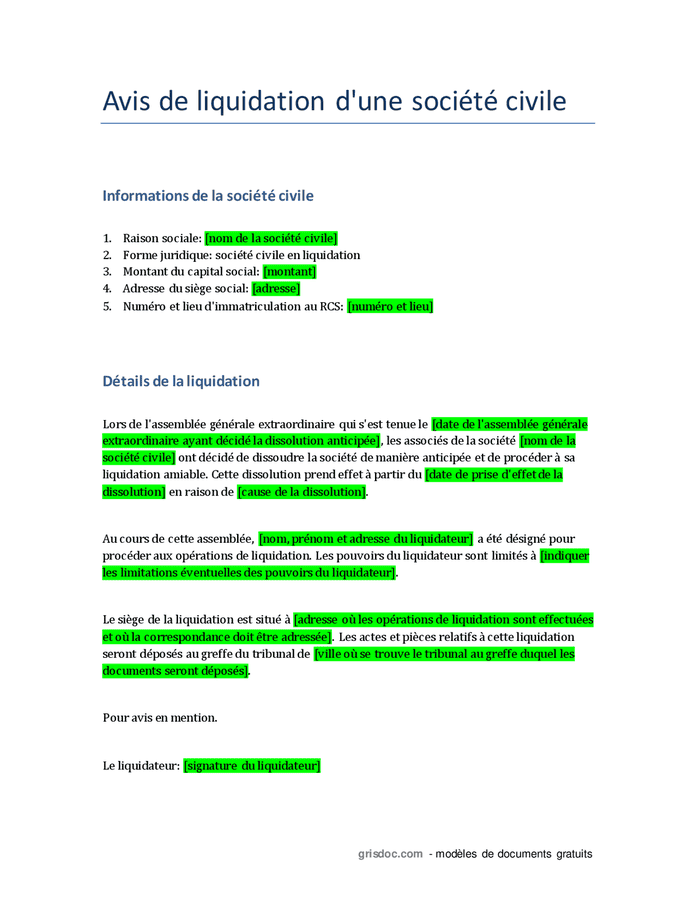 Modèle de statuts - téléchargement gratuit documents PDF, Word et Excel