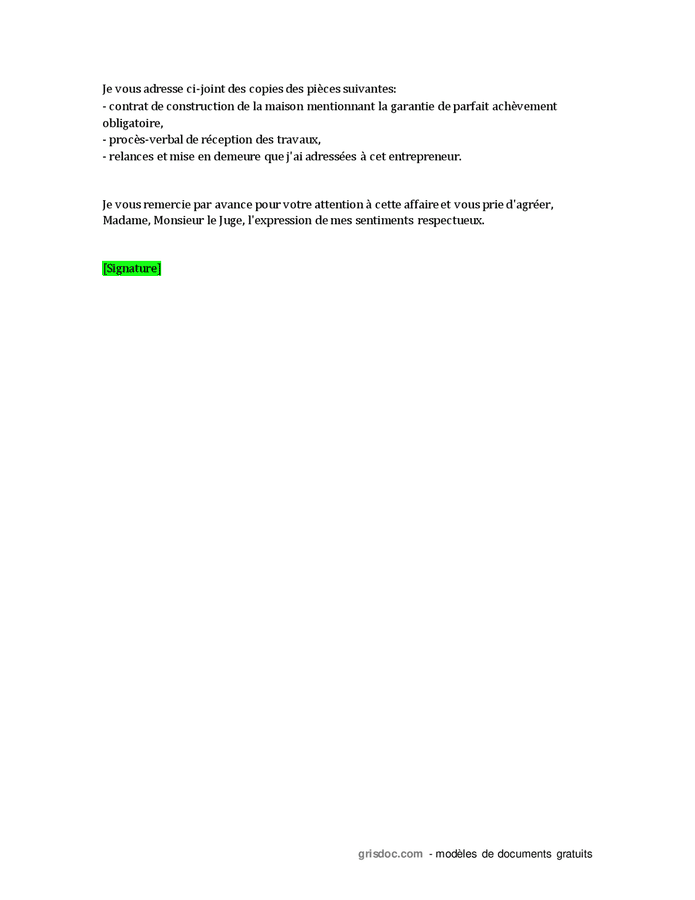 Assignation devant le tribunal judiciaire pour non-respect de la ... Assignation devant le tribunal judiciaire pour non-respect de la ...