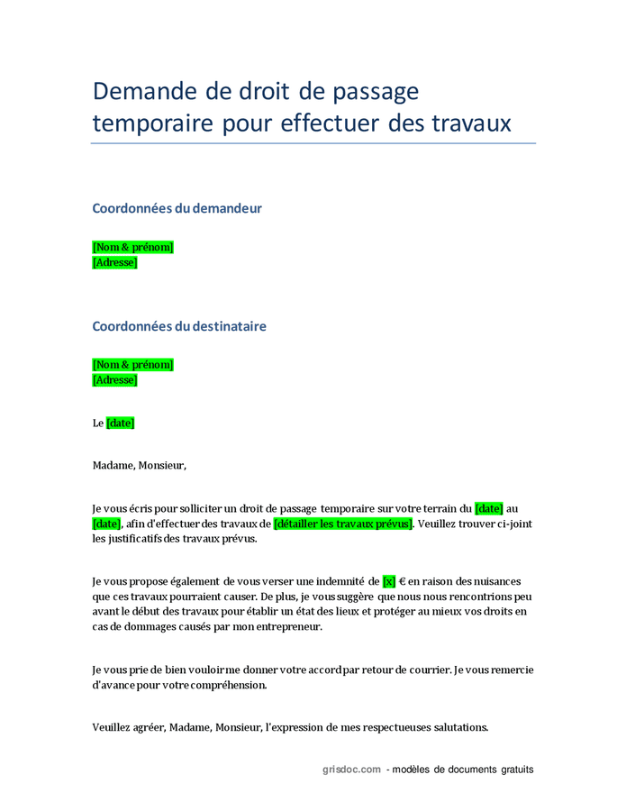 Demande d'autorisation de travaux - téléchargement gratuit documents ... Demande d'autorisation de travaux - téléchargement gratuit documents ...