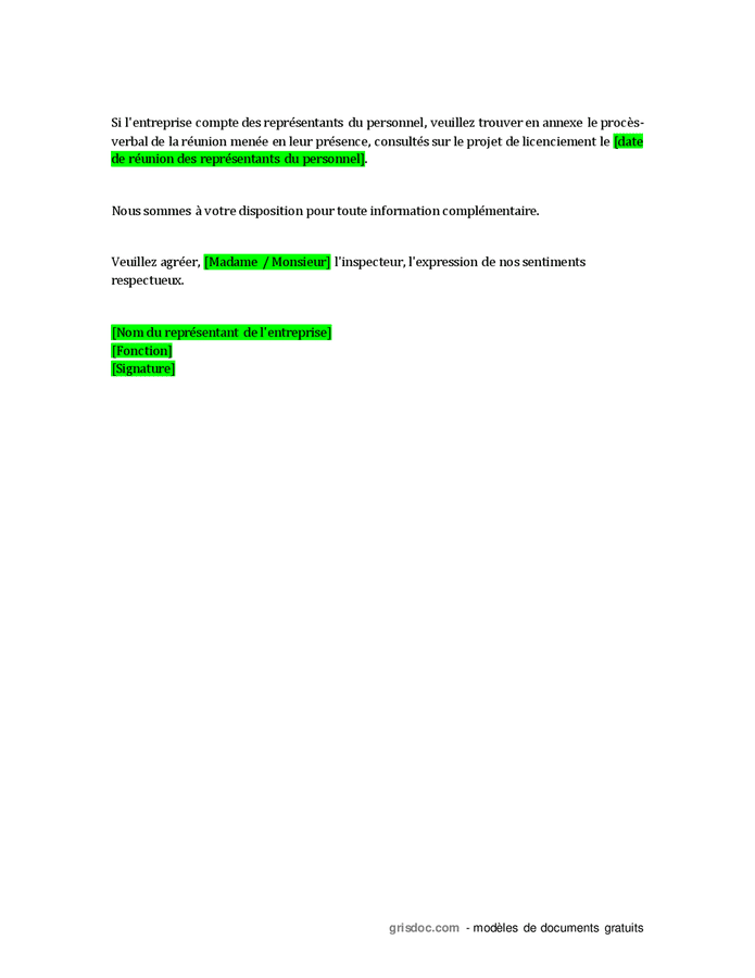 Demande d'autorisation de licenciement d'un salarié protégé - DOC, PDF ... Demande d'autorisation de licenciement d'un salarié protégé - DOC, PDF ...