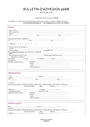 Modelé de bulletin d’adhesion - DOC, PDF - page 1 sur 2