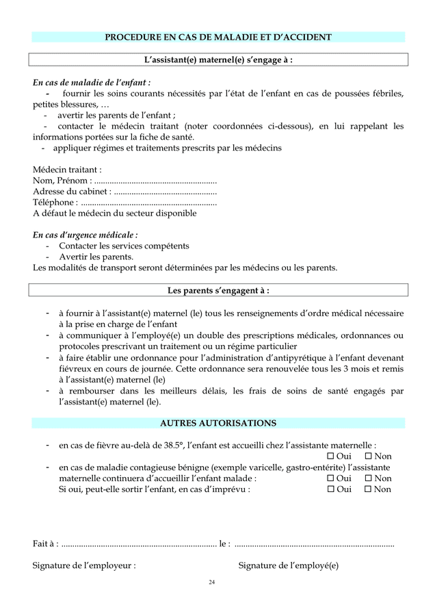 Modelés de contrat de travail - DOC, PDF - page 24 sur 43